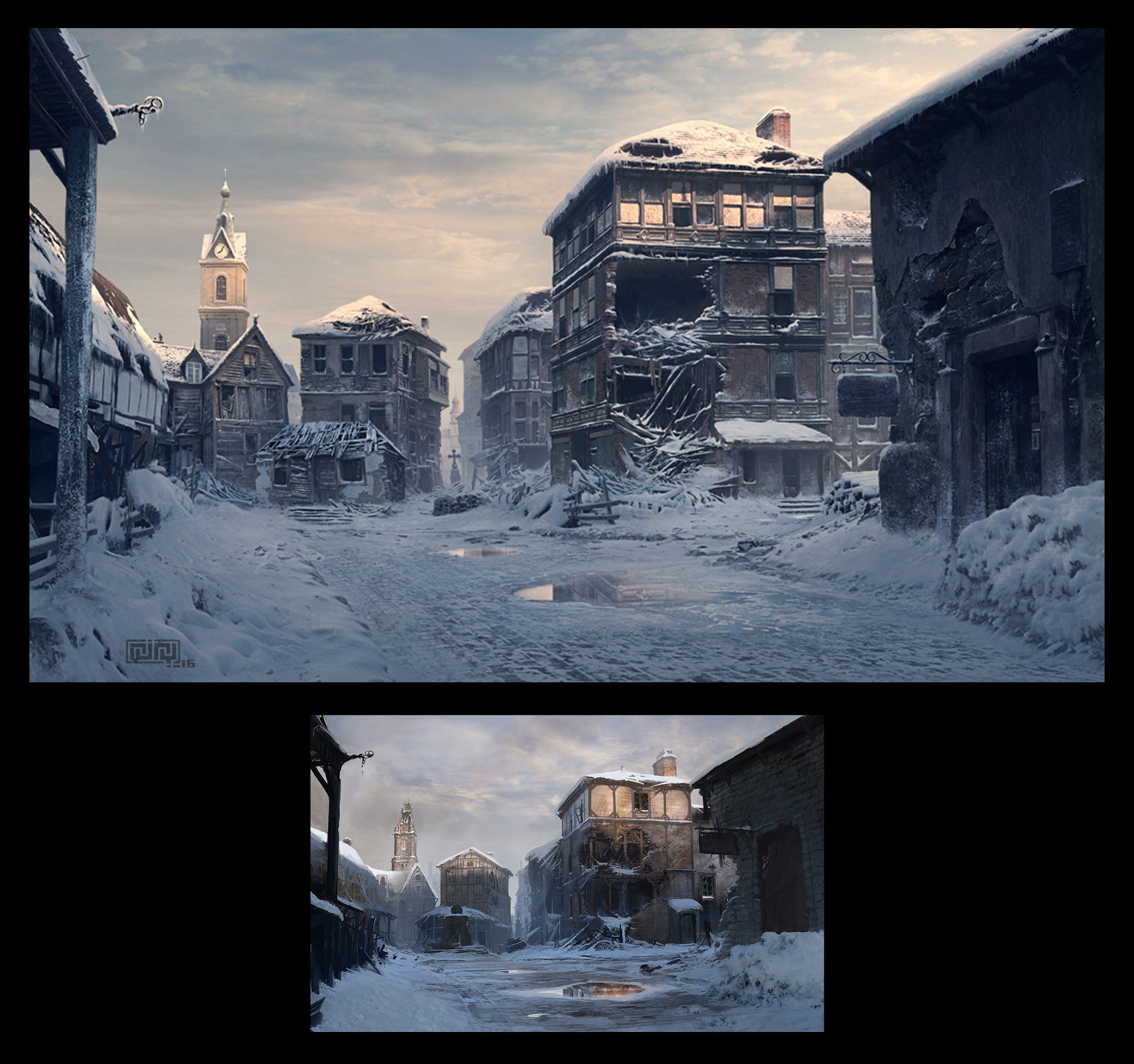 ArtStation - Winter City