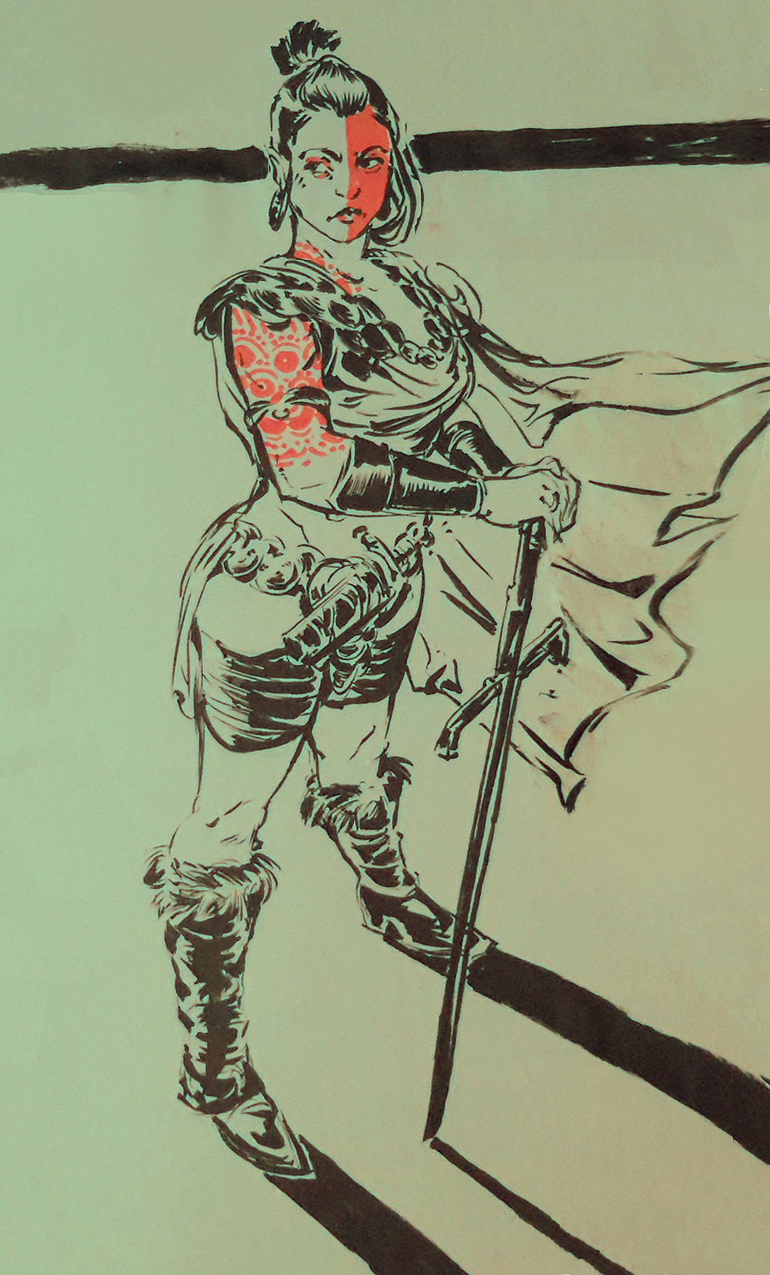 REMBERT MONTALD - Inktober sketches 2016