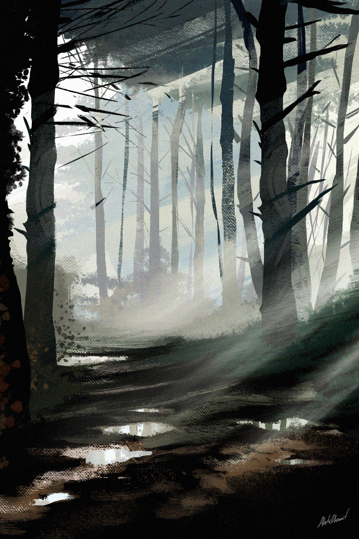 ArtStation - Enchanted forest