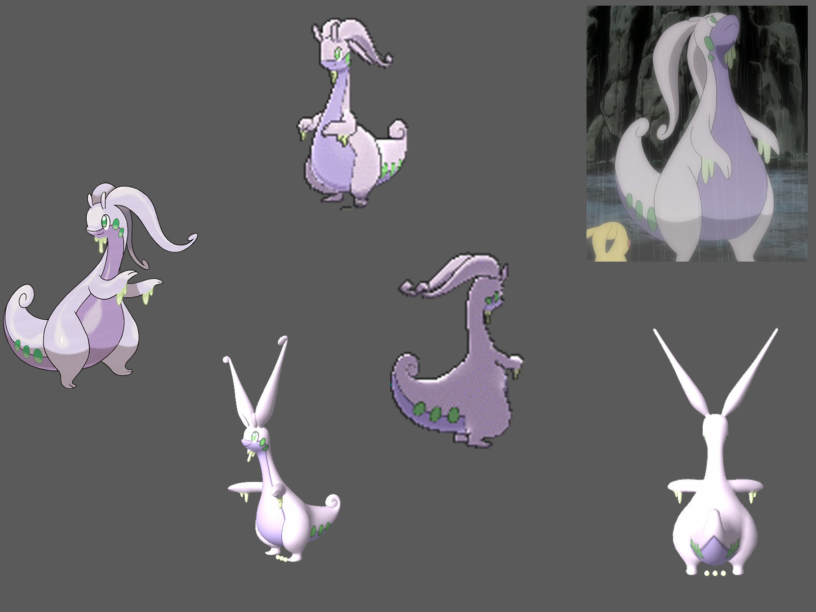 goodra 2d sprite