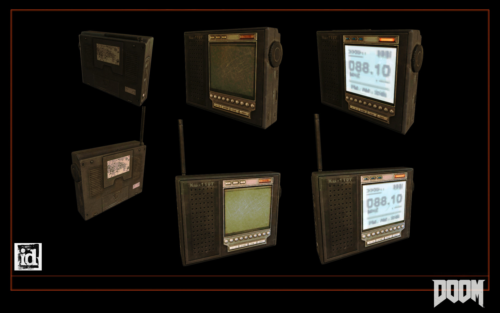 Keith Burlison - Doom 4 Props | Art Dump