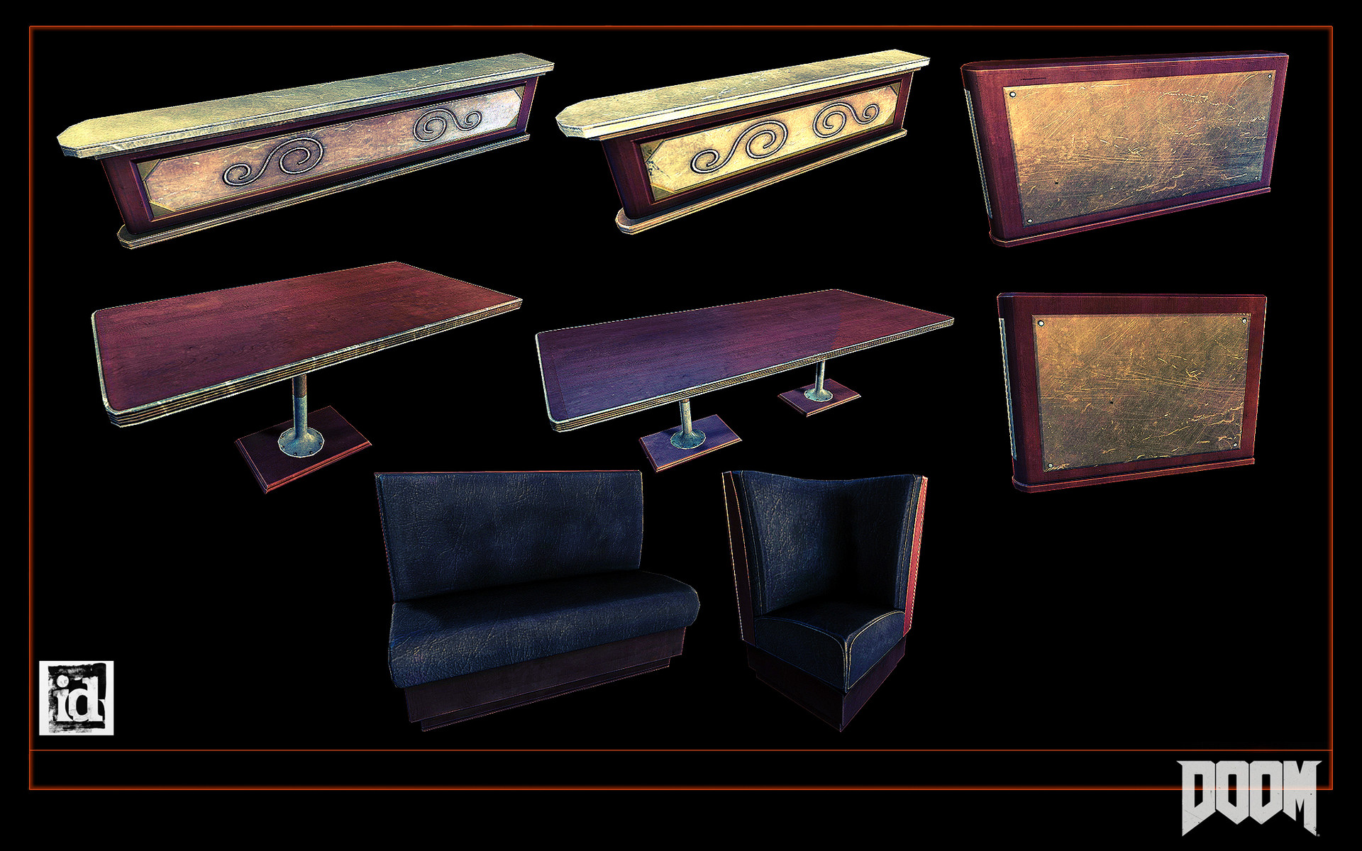 Keith Burlison - Doom 4 Props | Art Dump