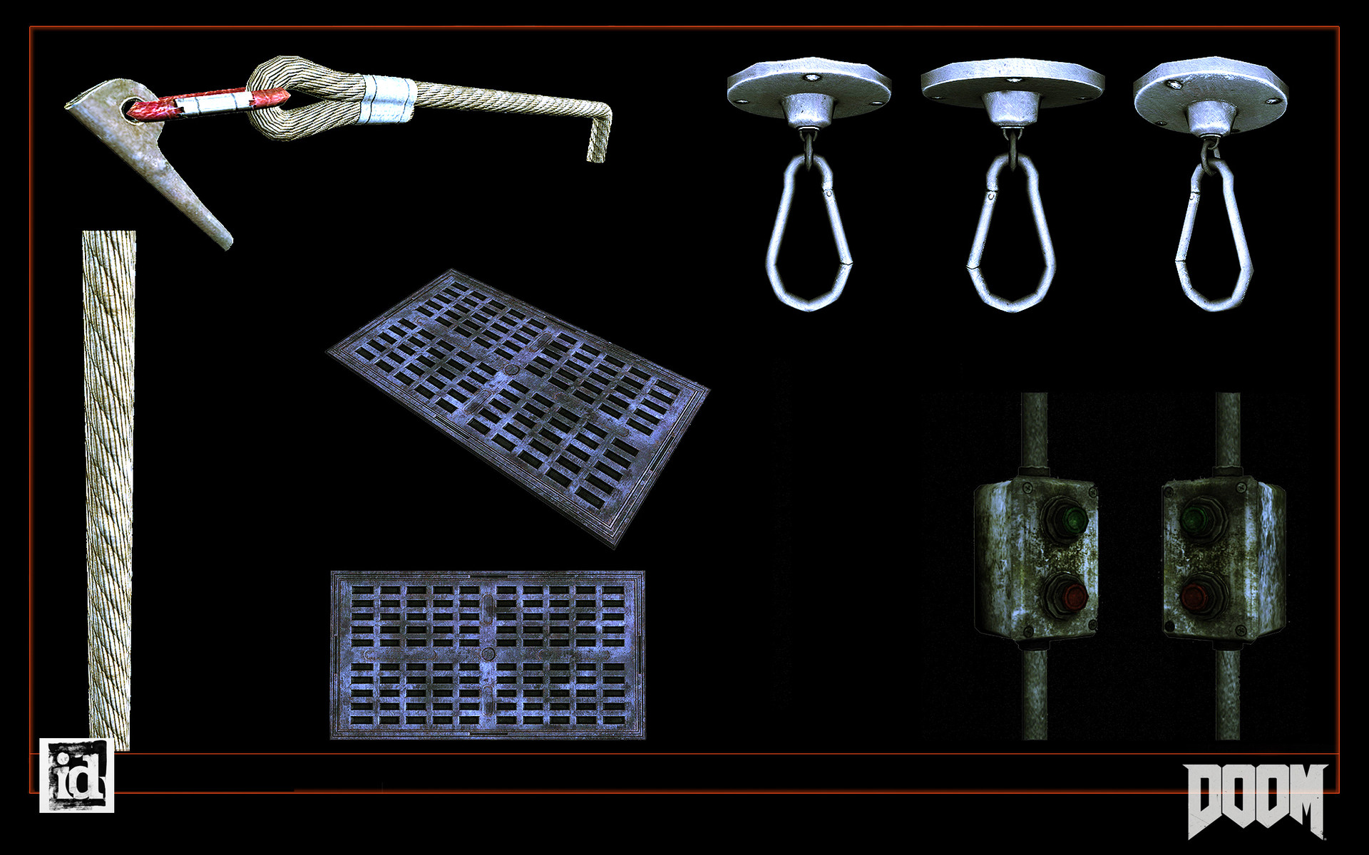 Keith Burlison - Doom 4 Props | Art Dump