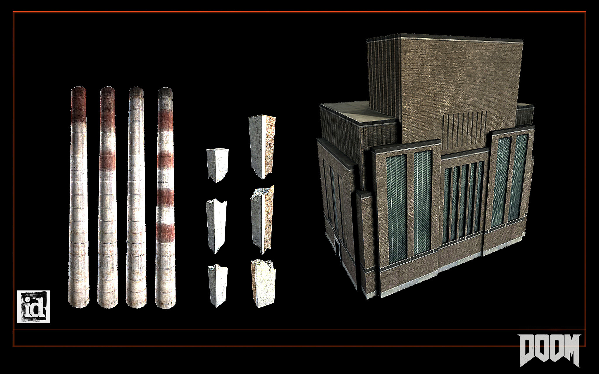 Keith Burlison - Doom 4 Props | Art Dump