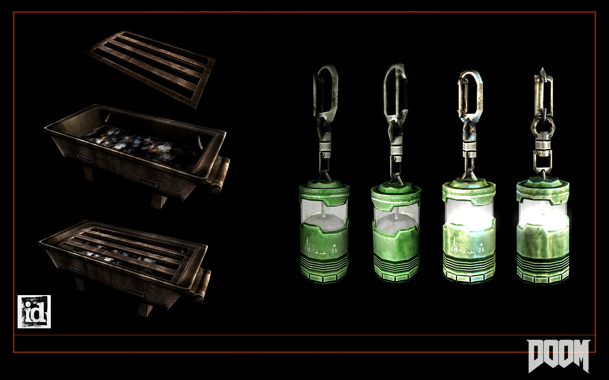 Keith Burlison - Doom 4 Props | Art Dump