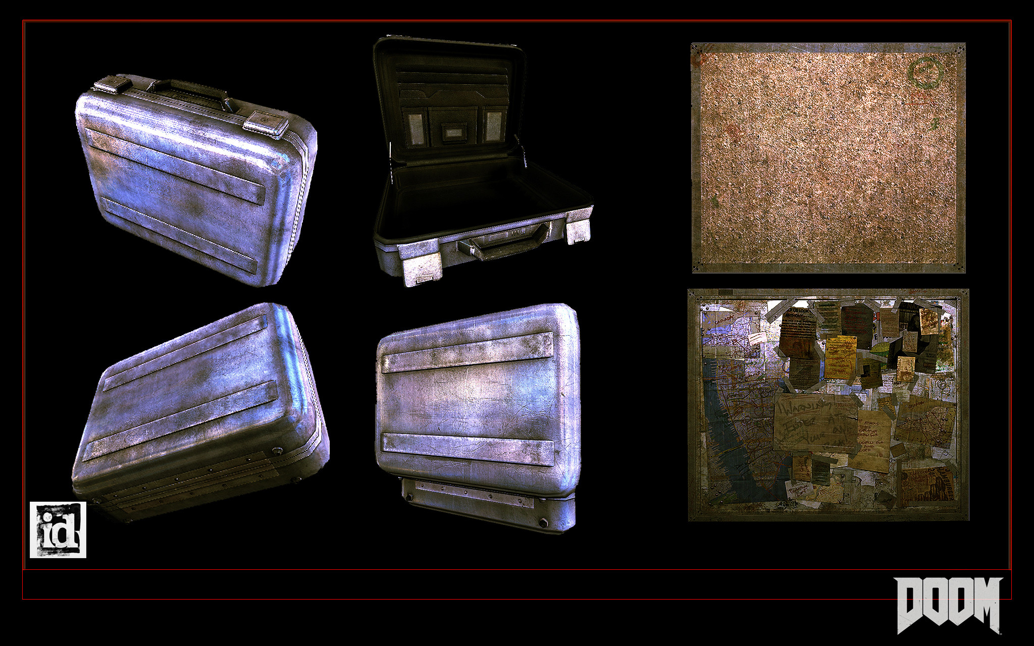 Keith Burlison - Doom 4 Props | Art Dump