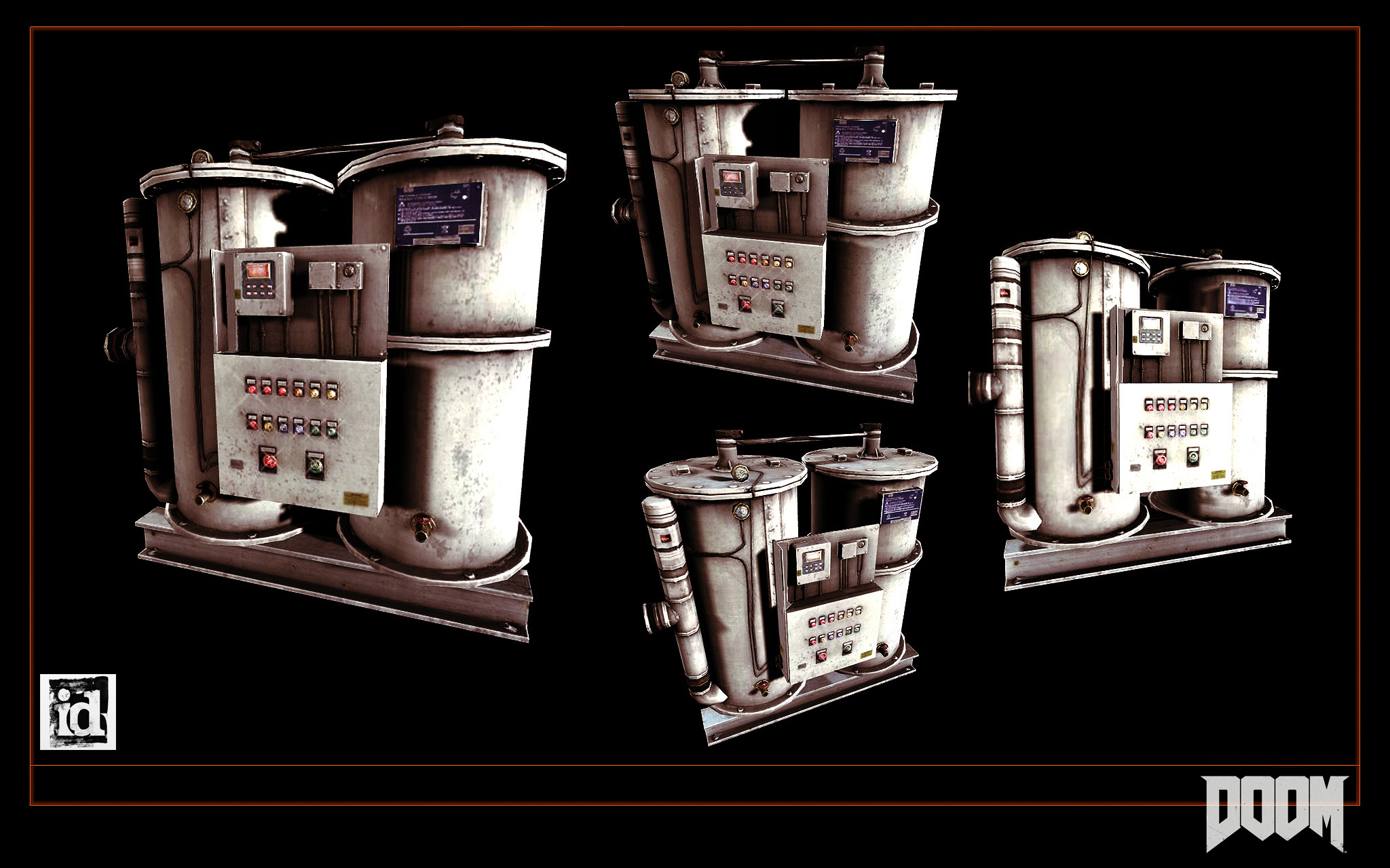 Keith Burlison - Doom 4 Props | Art Dump