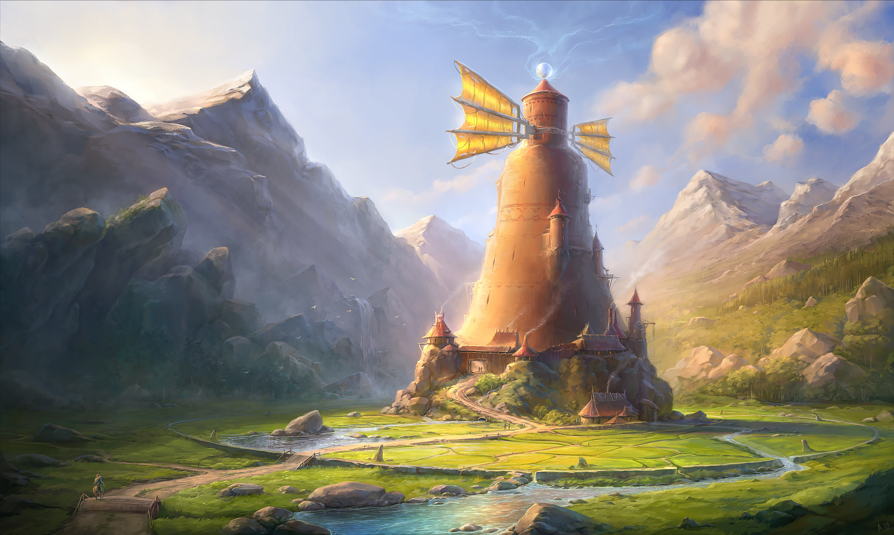 ArtStation - Secret valley