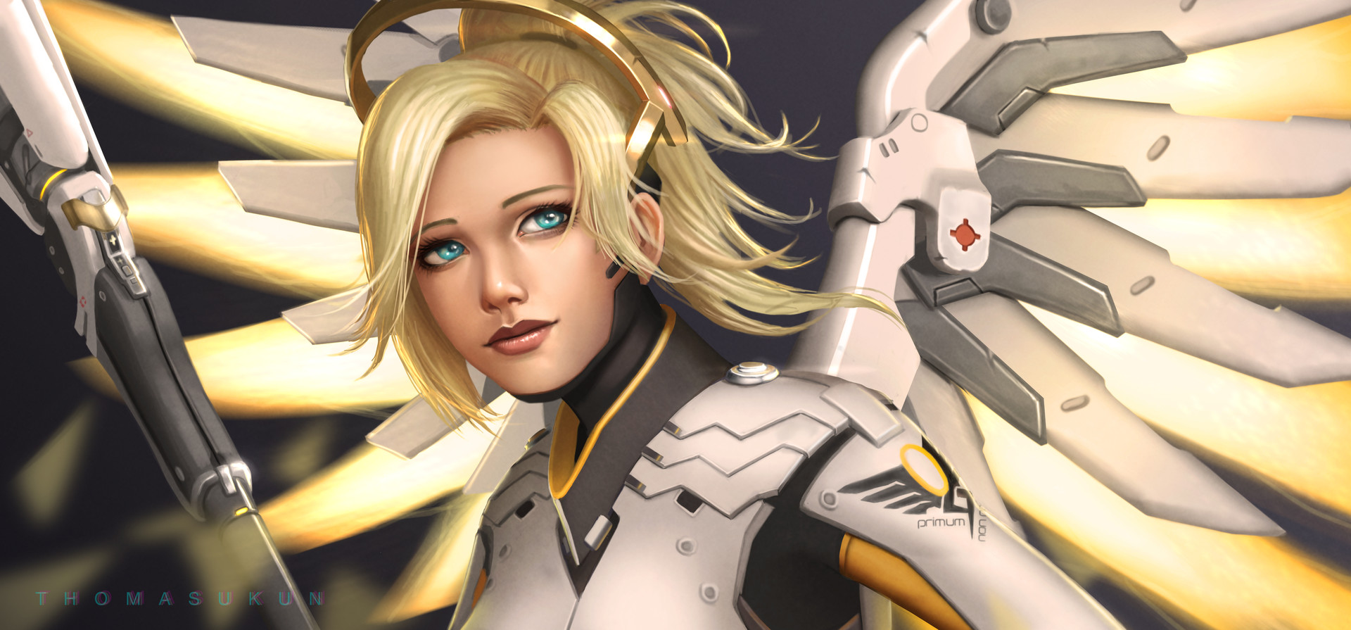 ArtStation - Mercy (Overwatch)