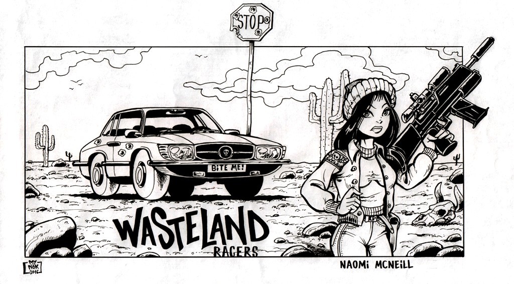 ArtStation - 'WASTELAND RACERS'-Sketches