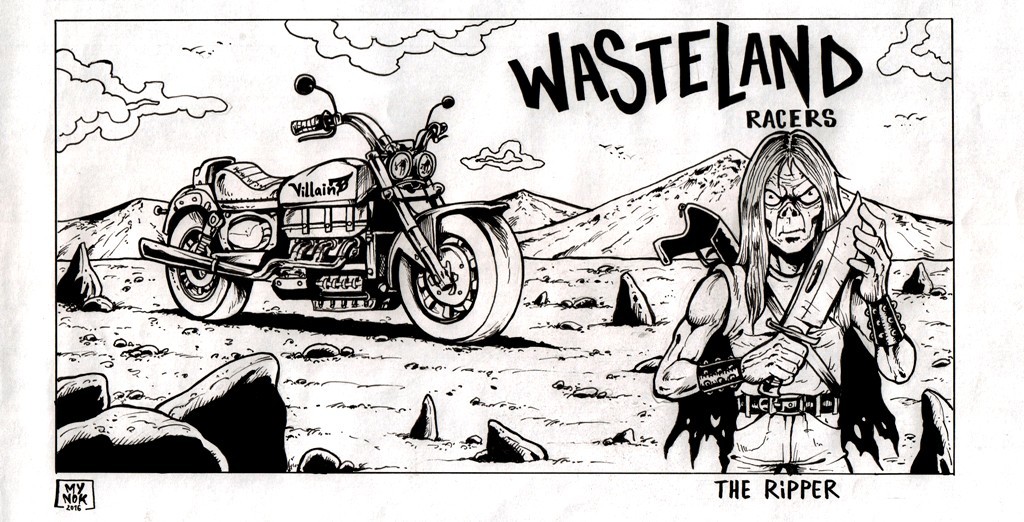 Felix Chmura - 'WASTELAND RACERS'-Sketches
