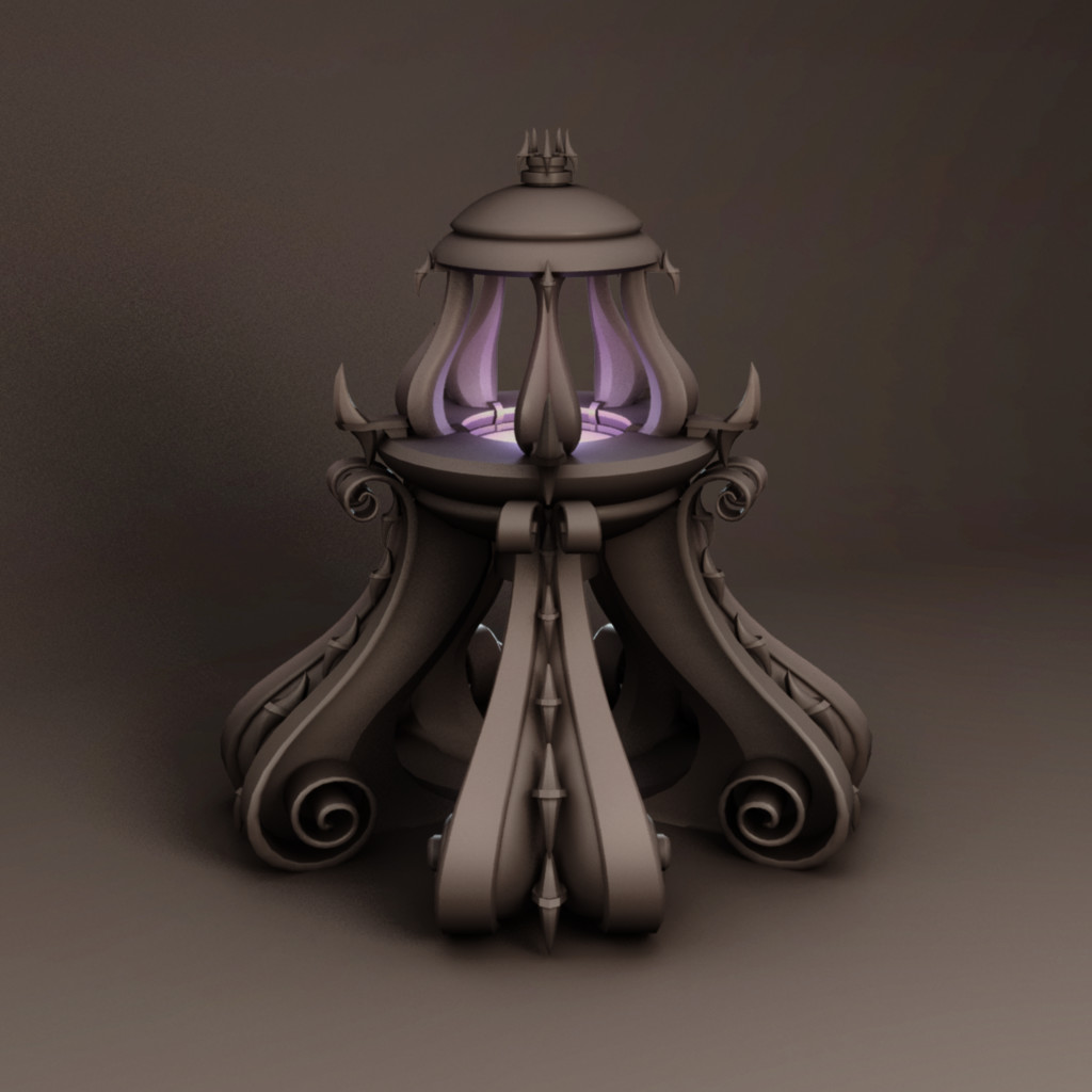 ArtStation - Dark Elf prop