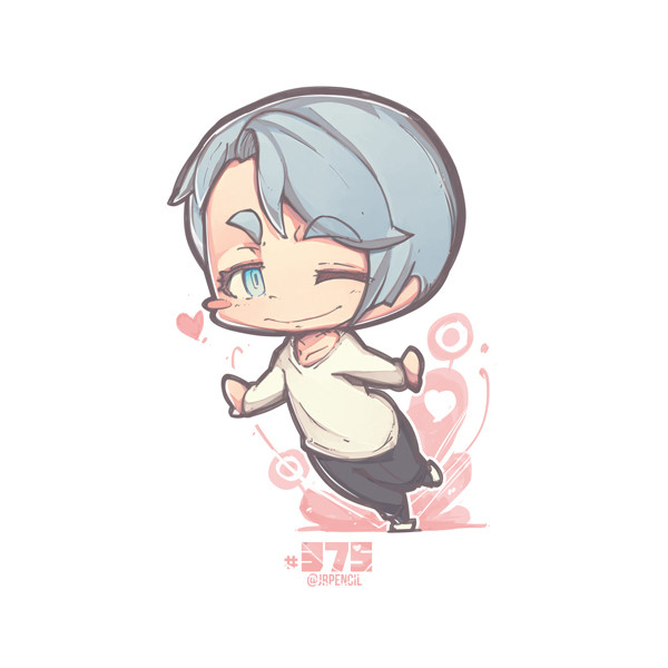 how to draw victor from yuri on ice