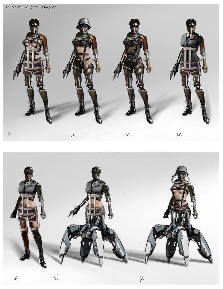 ArtStation - War lady Character Design