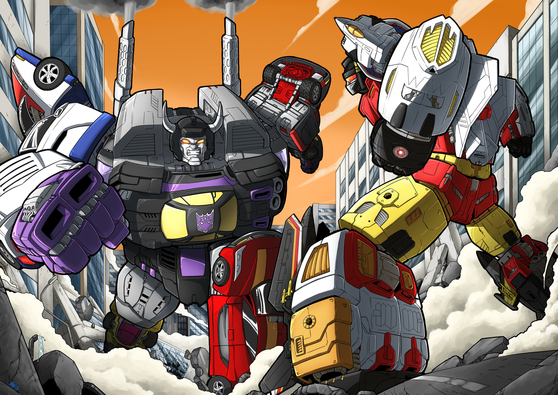 ArtStation - Combiner Wars