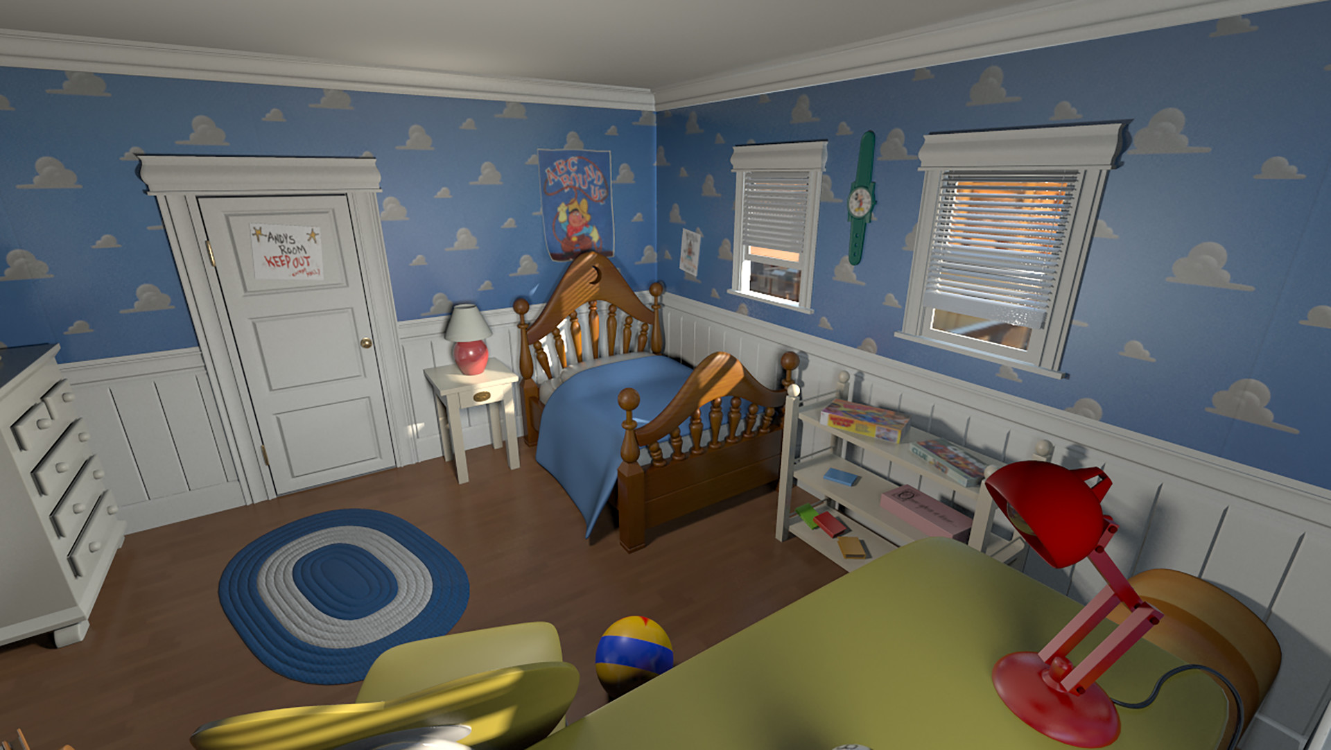 Toy Story 3 Andys Room Ja Cresceu