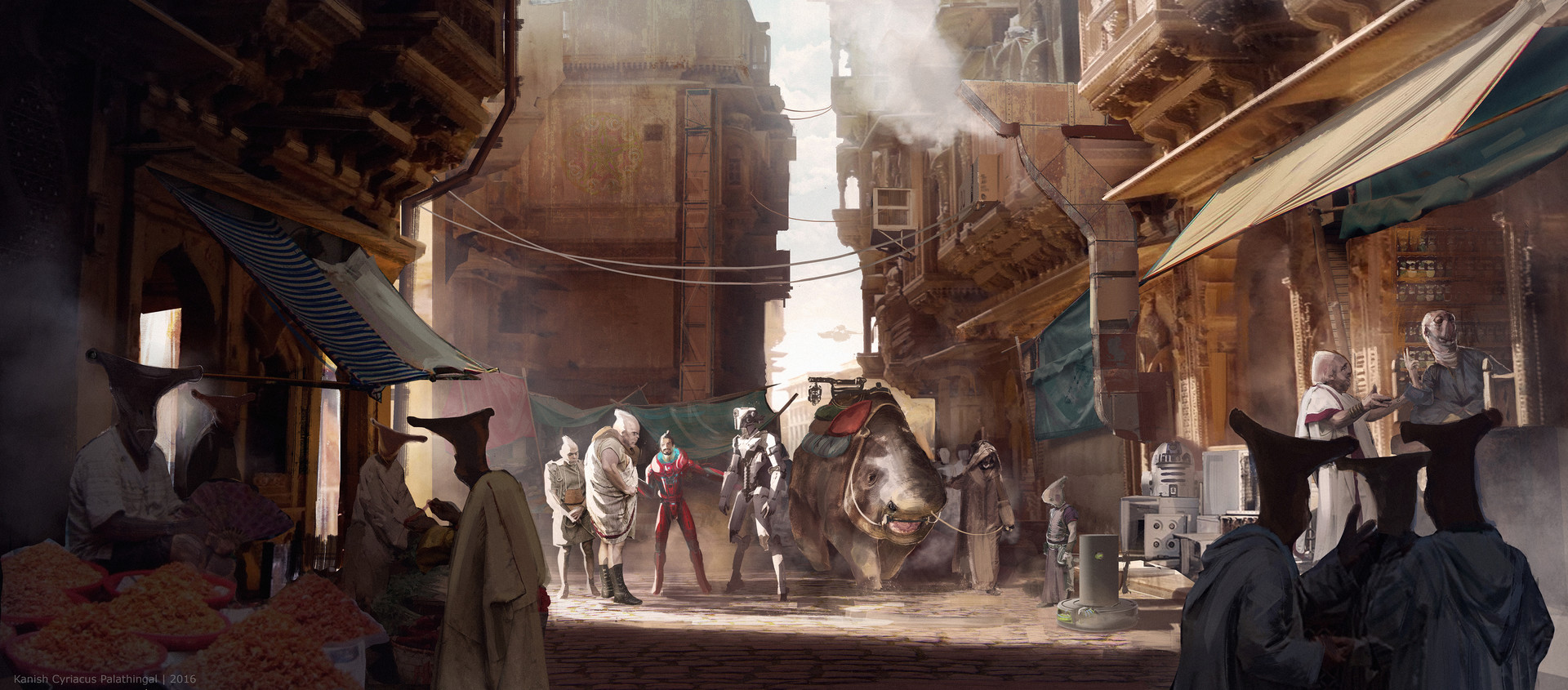 ArtStation - Space Bazaar