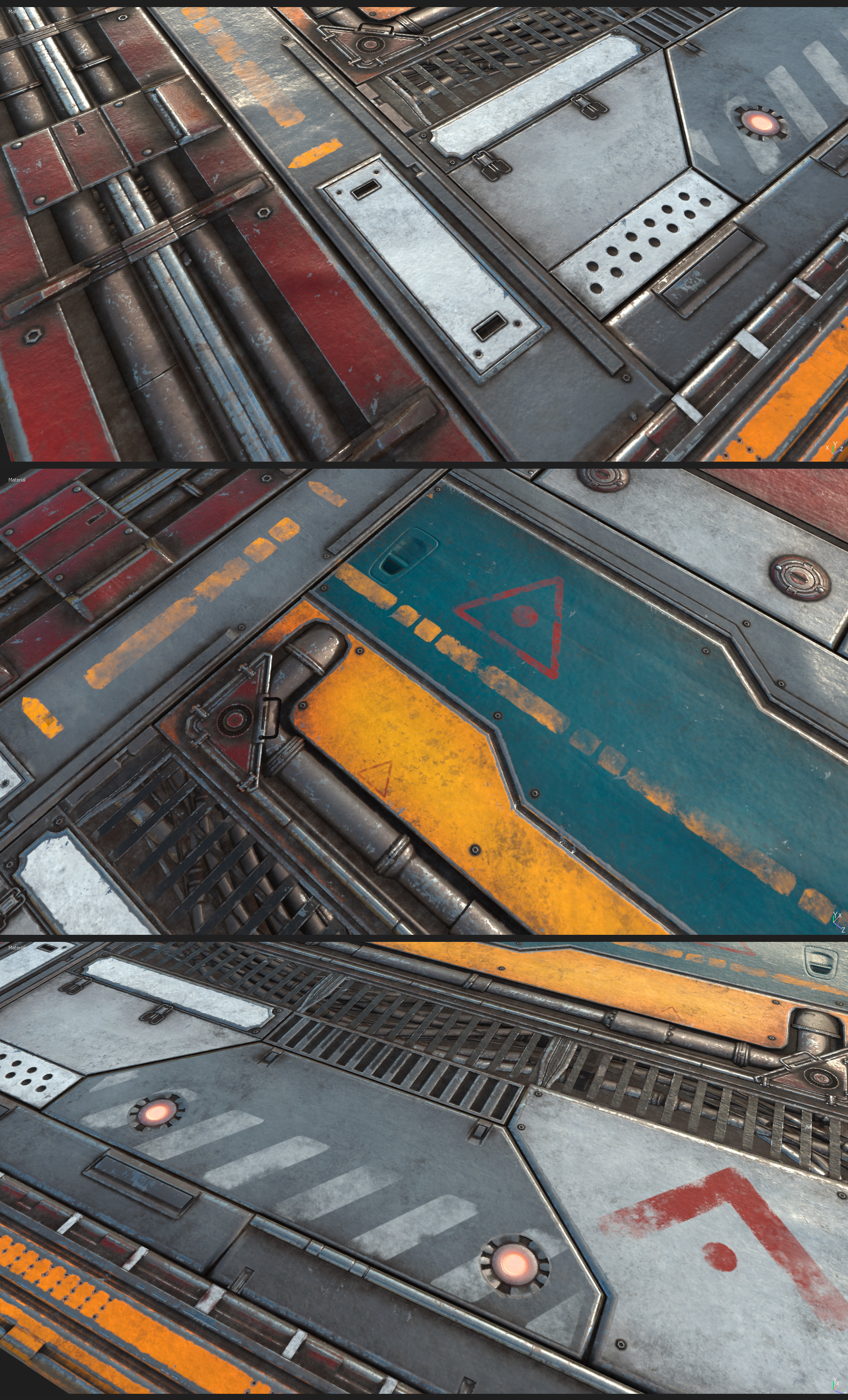 ArtStation - Metal Painted Pack Test