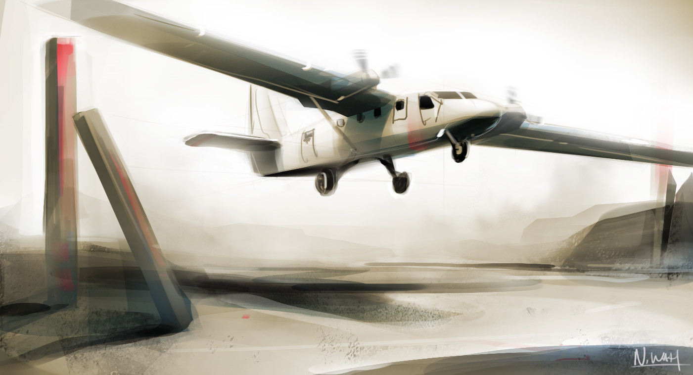 ArtStation - Airplane