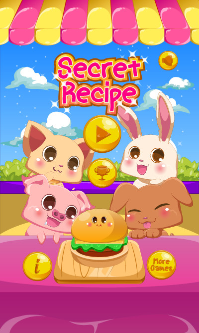 ArtStation - Secret Recipe - Game Design