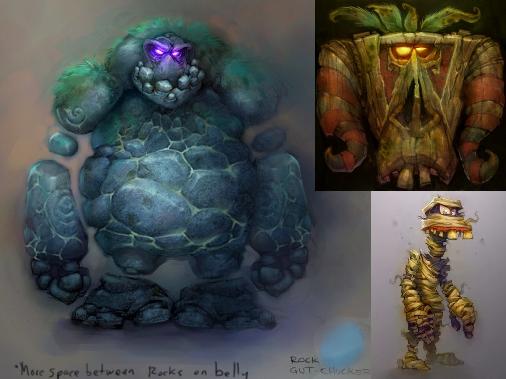 Ryan Wood - Tak and the Power of Juju development art