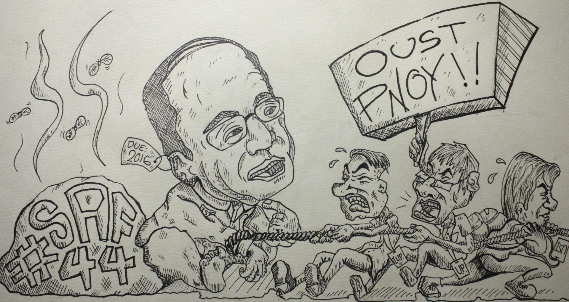 ArtStation - P'noy Editorial Cartoon