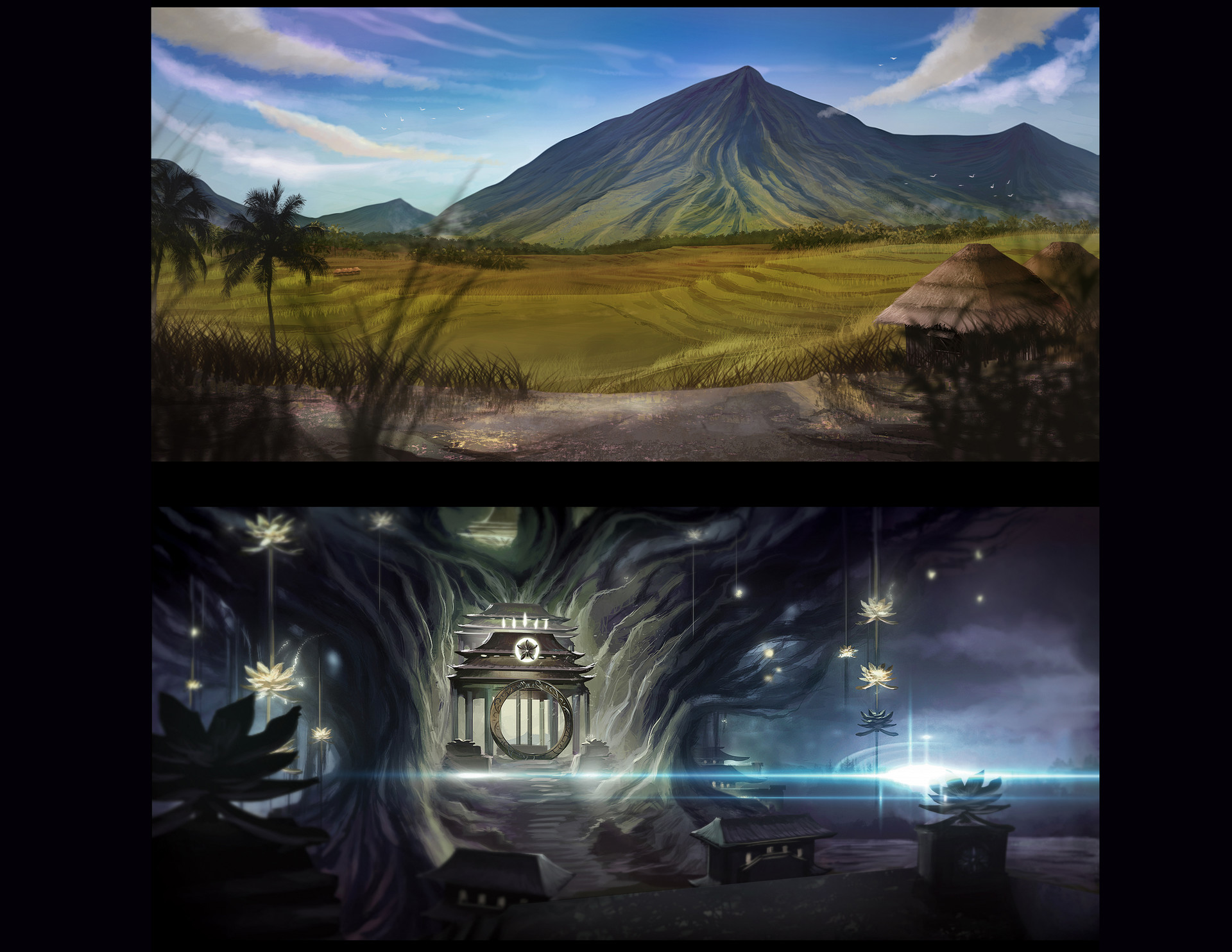 ArtStation - Environment bg set 4