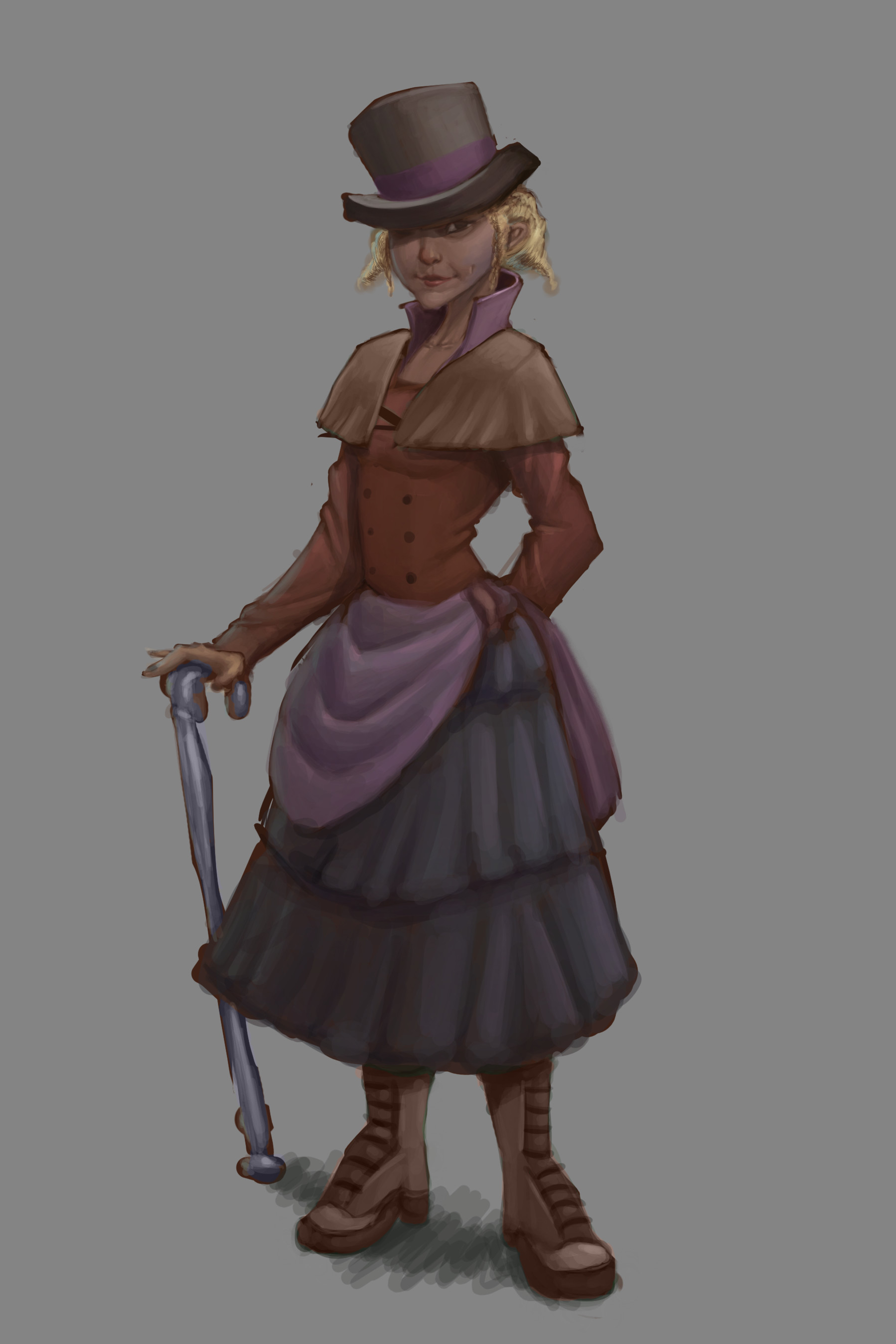 ArtStation - victorian woman