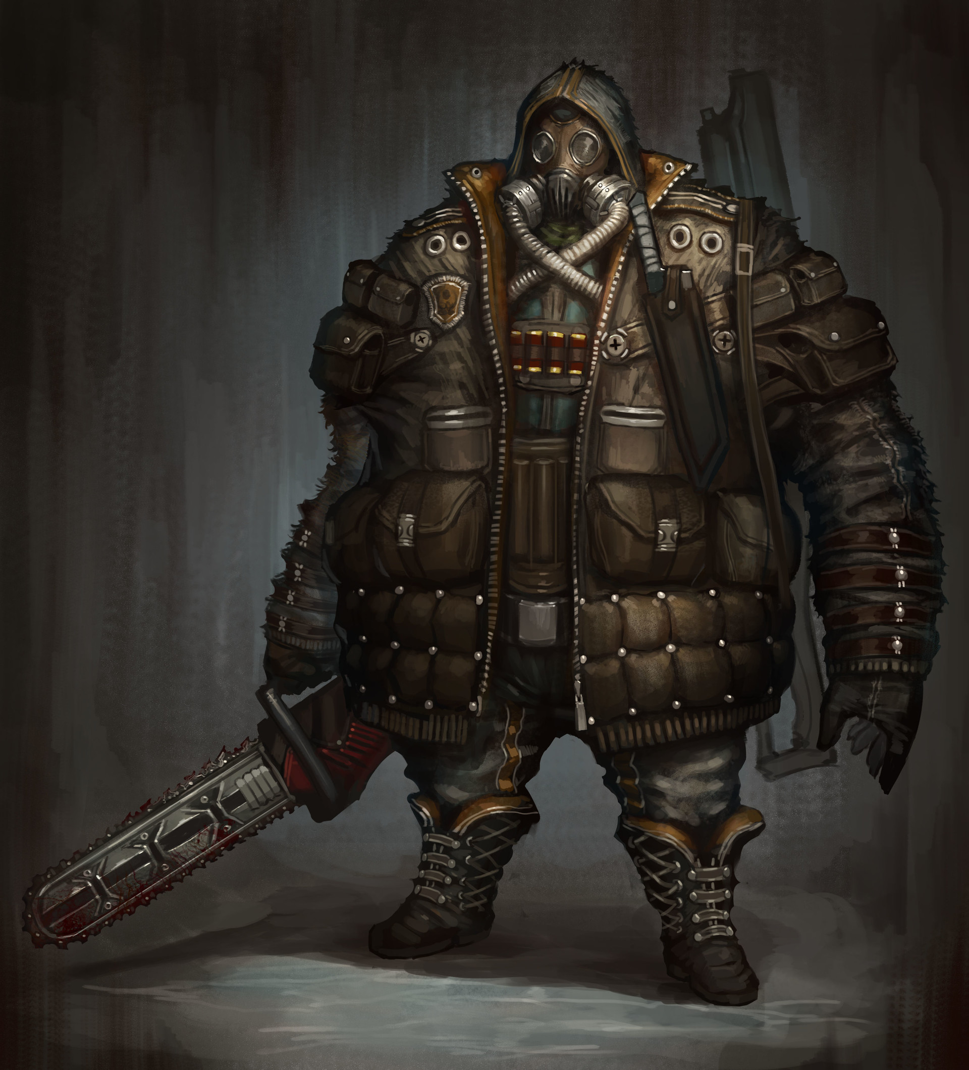 ArtStation - dystopia soldier, JeongSeok Lee