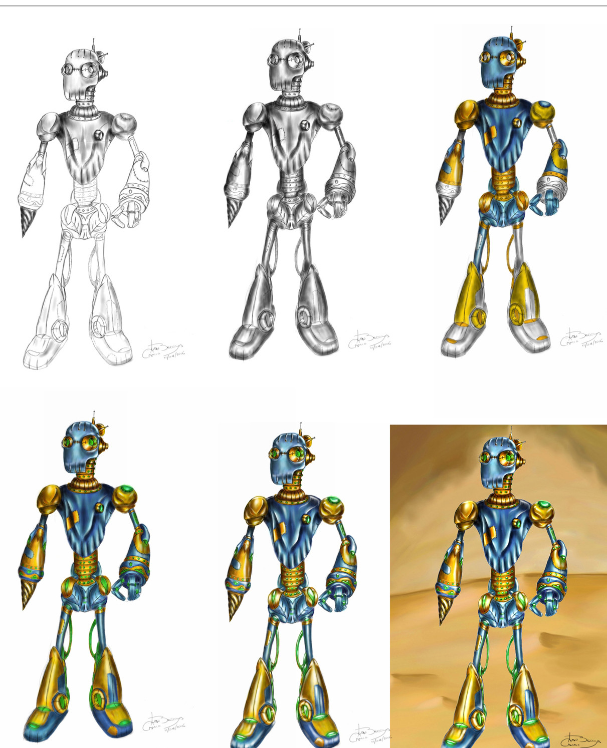 Juan Camilo Bedoya Vargas - Brass Robot