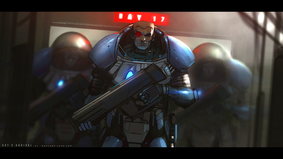 ArtStation - sergeant's arrival