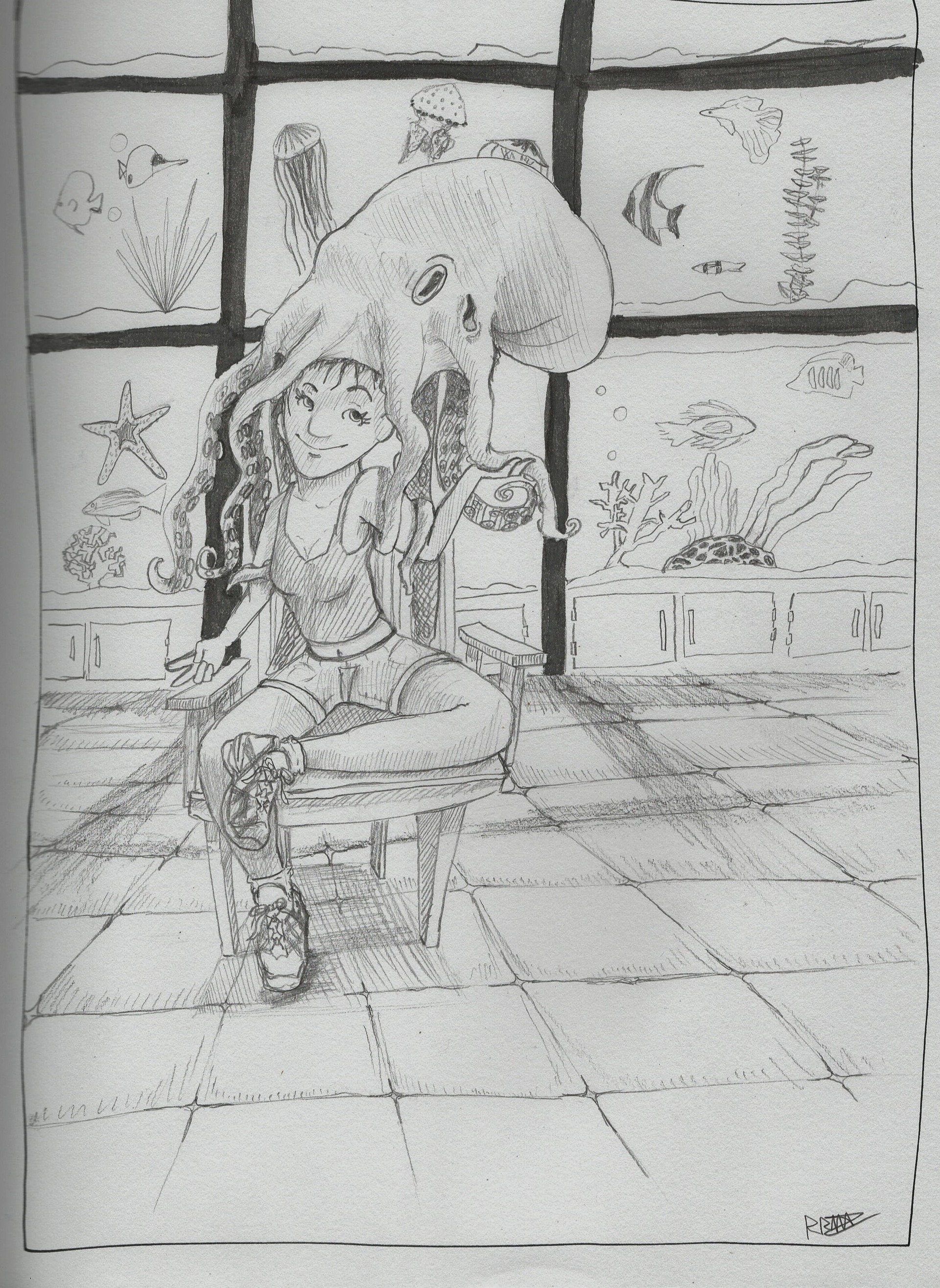 ArtStation - octopus hair