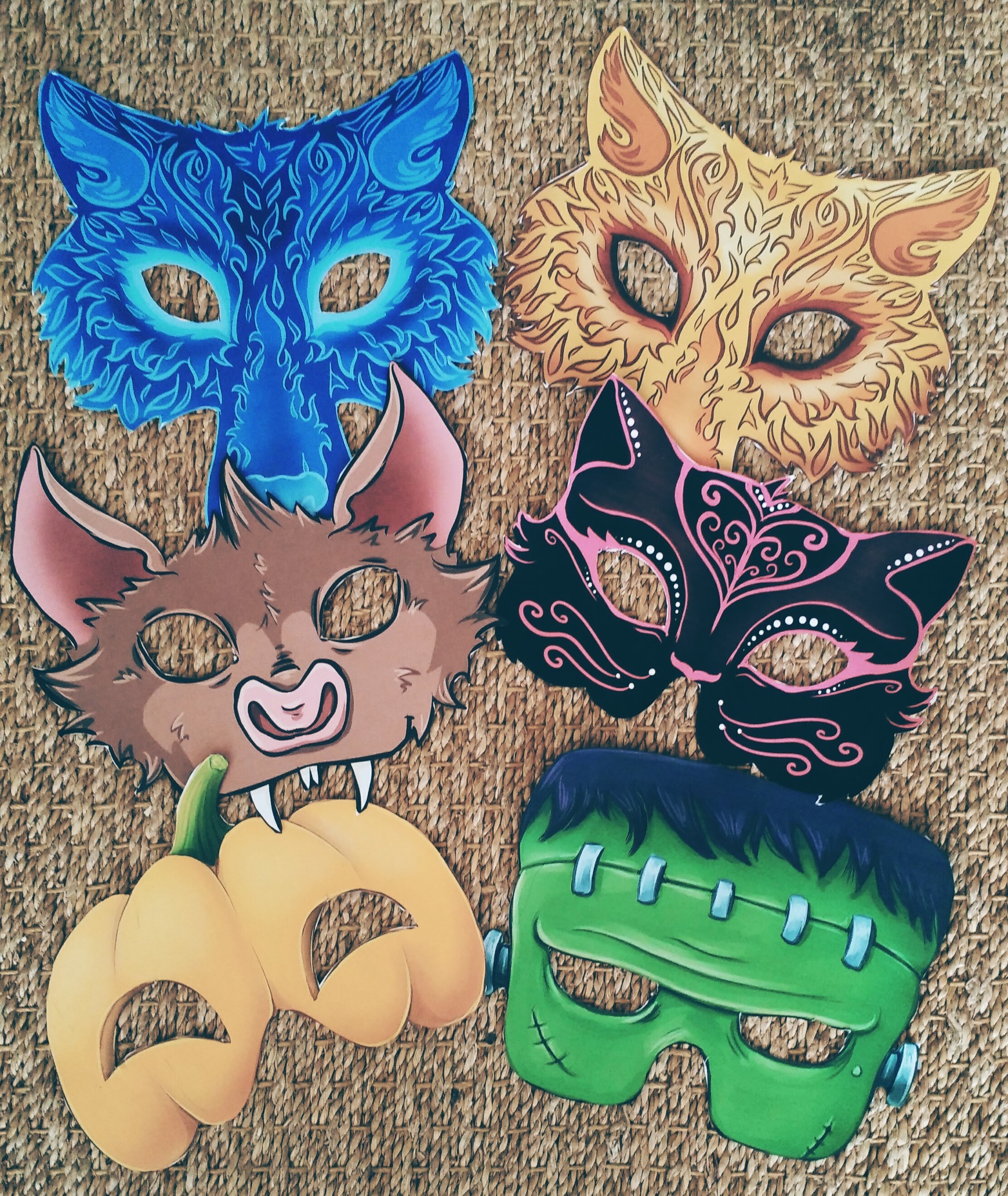 ArtStation - Halloween Masks