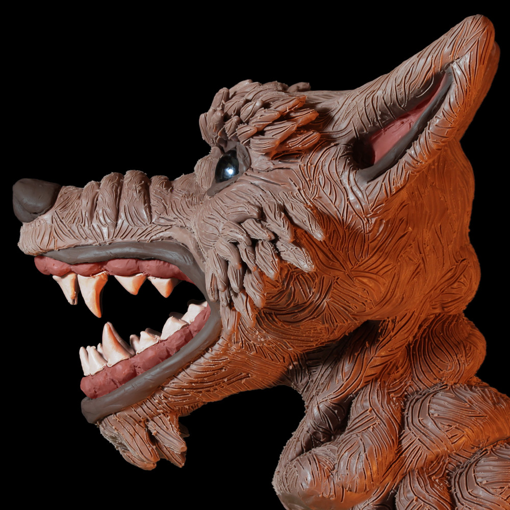 Rob McDaniel - Clay Sculpt Wolfman