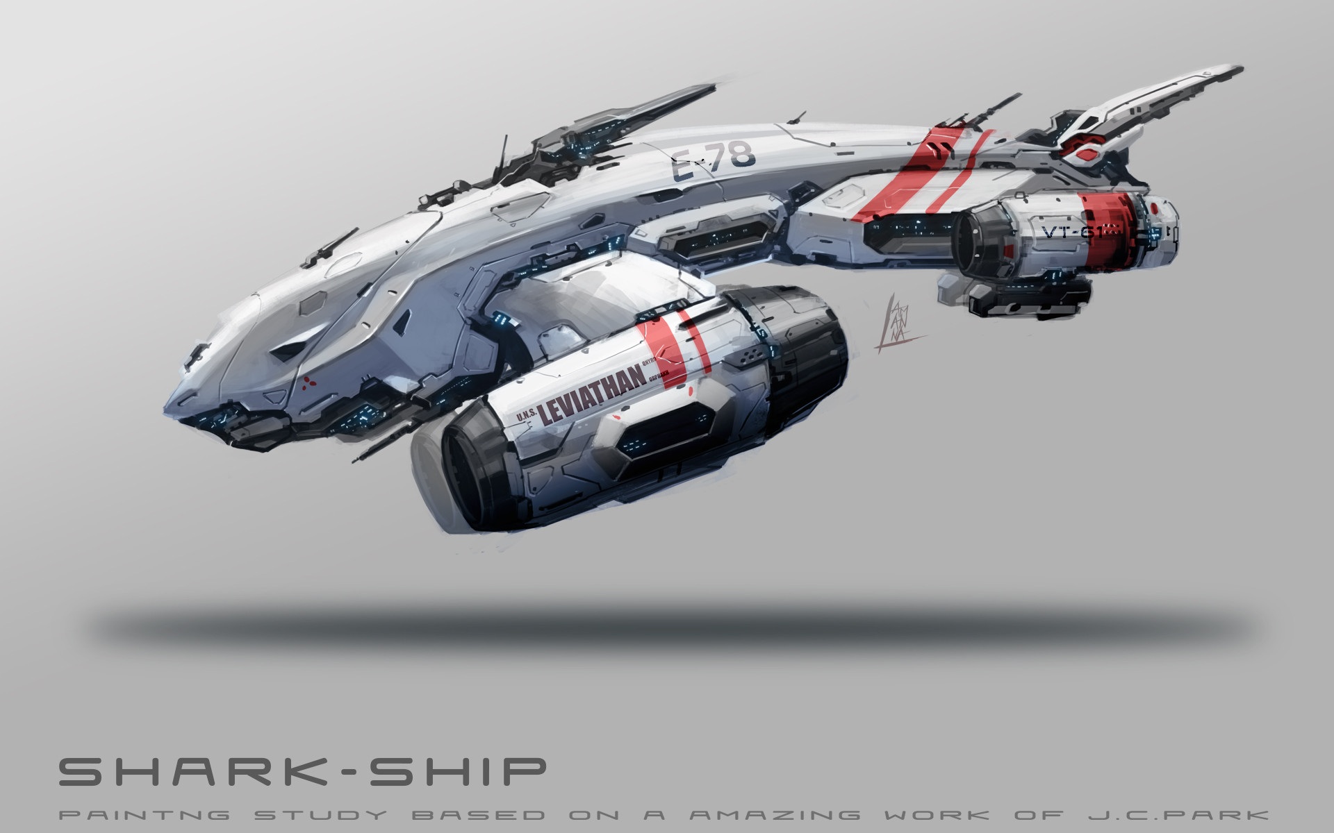 ArtStation - SHARK SHIP