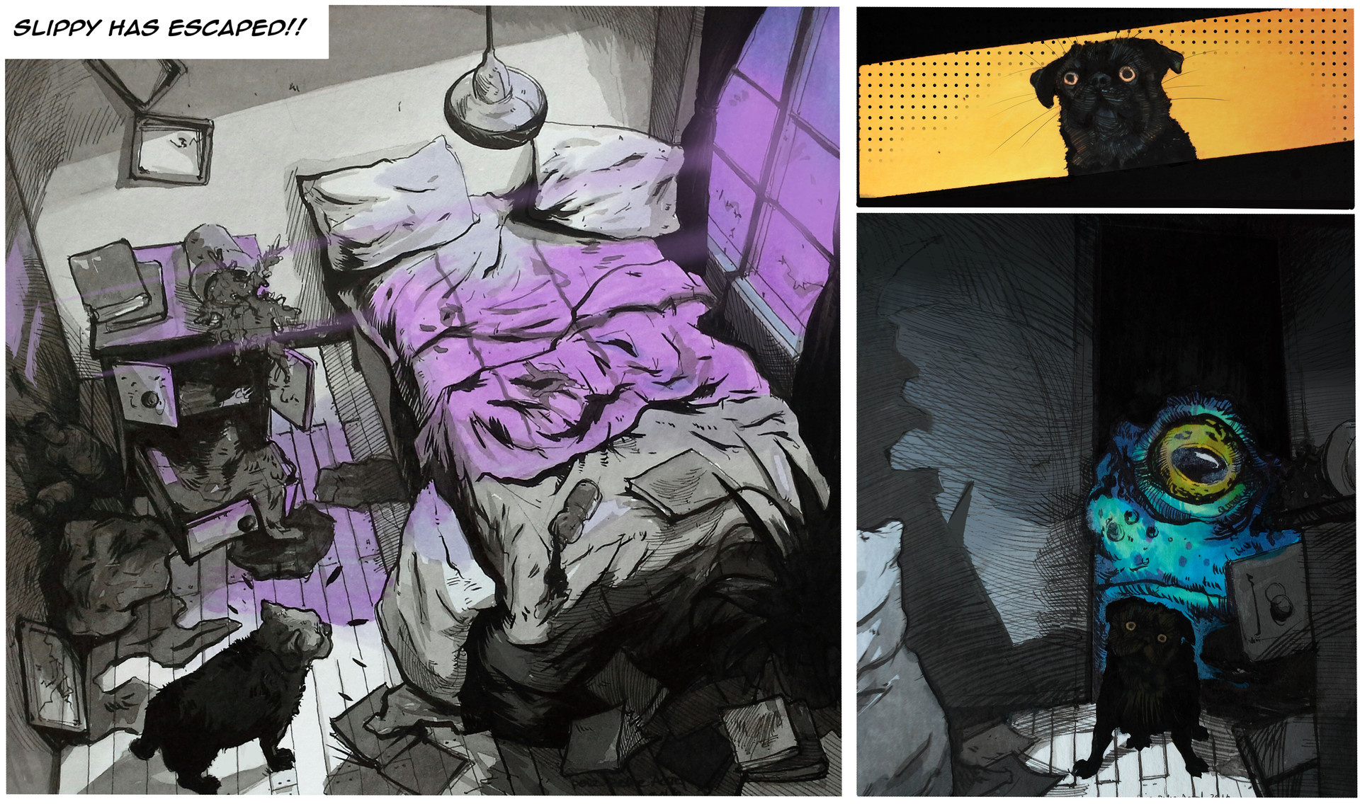 ArtStation - Slippy Escapes!