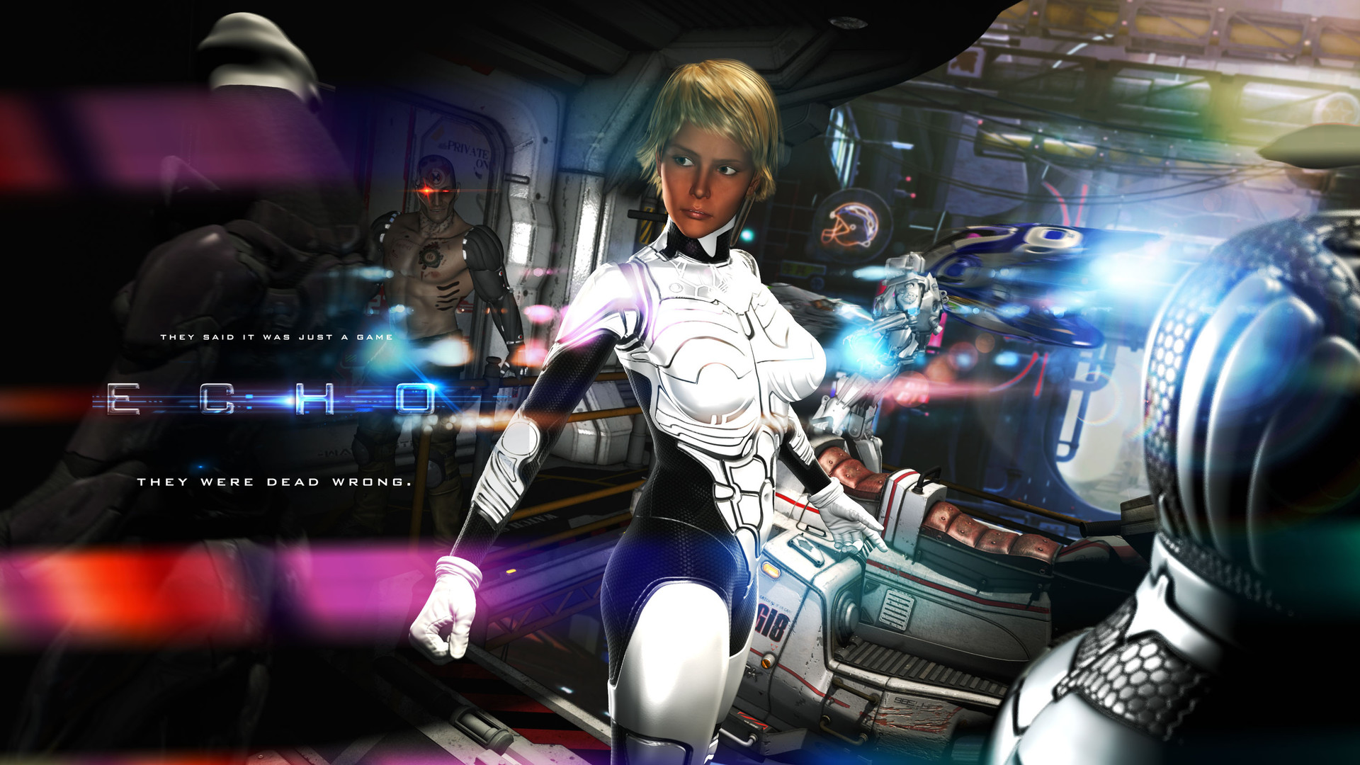 ArtStation - Echo Base Promotional Poster Art