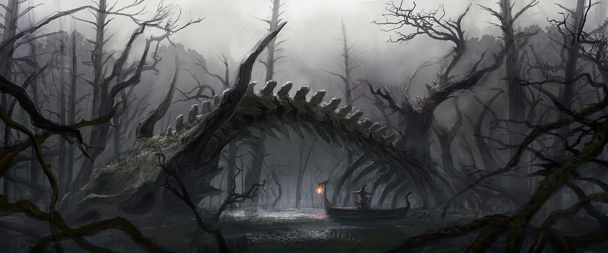 ArtStation - Dragon marsh
