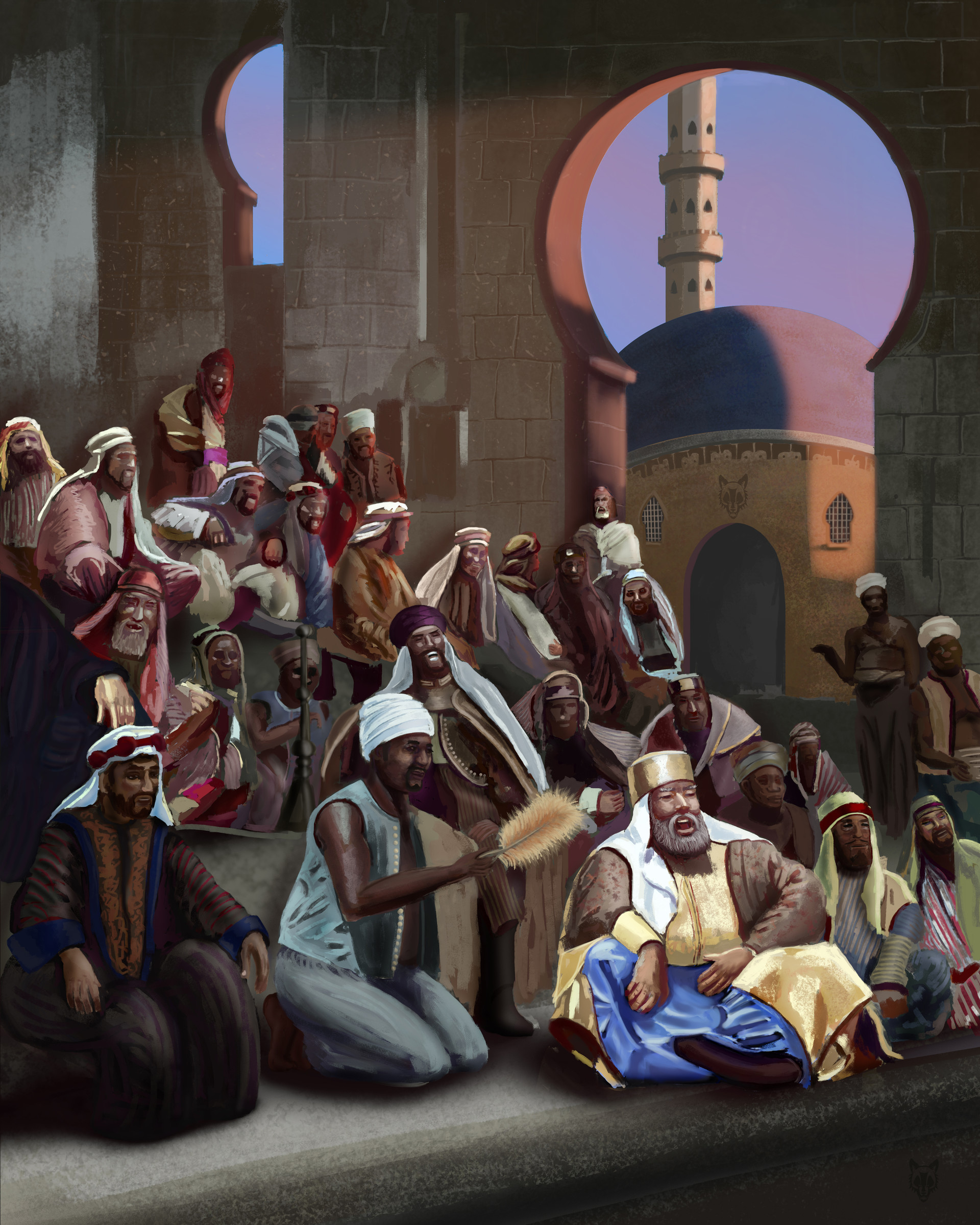 ArtStation - Arabian Nights - the gathering