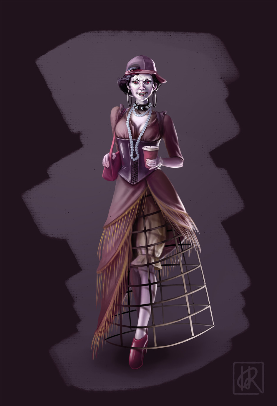 Reka Karpat - Vampire Character Design