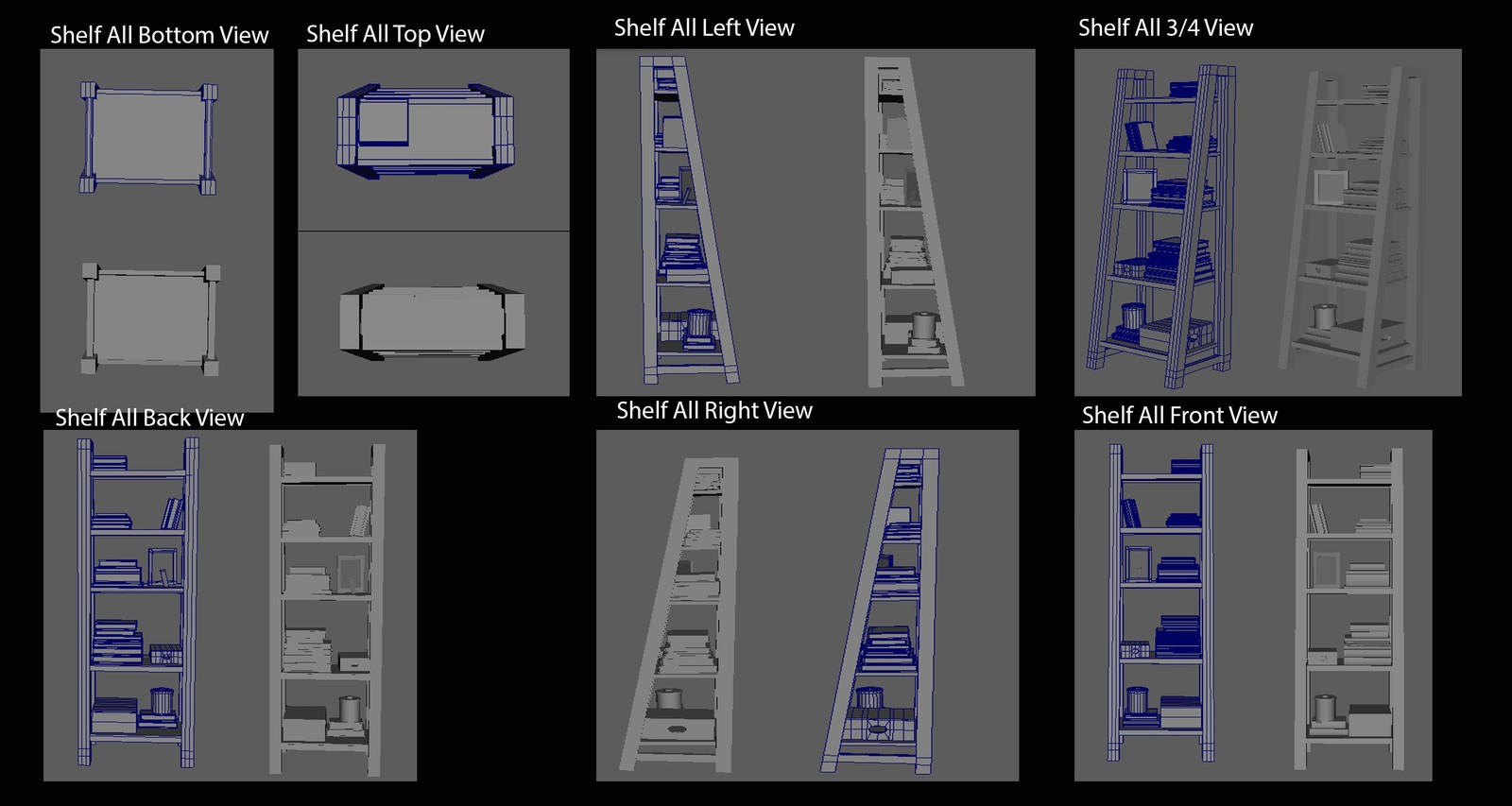Audrey Silvestro - Portfolio I : Block Outs and All Month Long Work