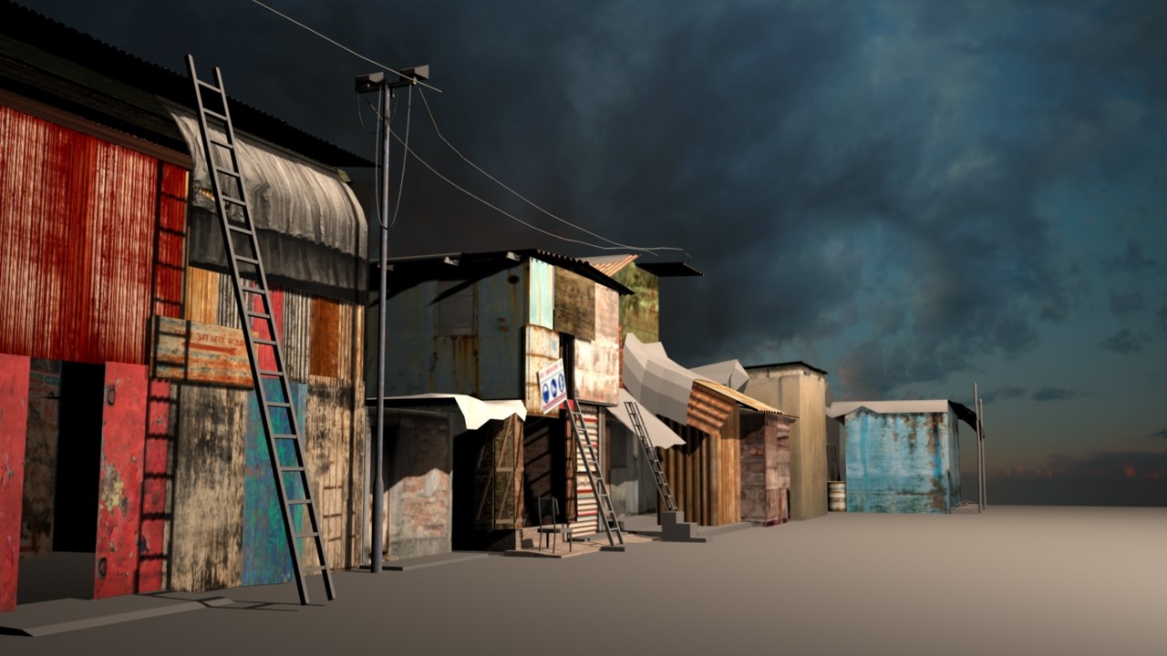 ArtStation - slum