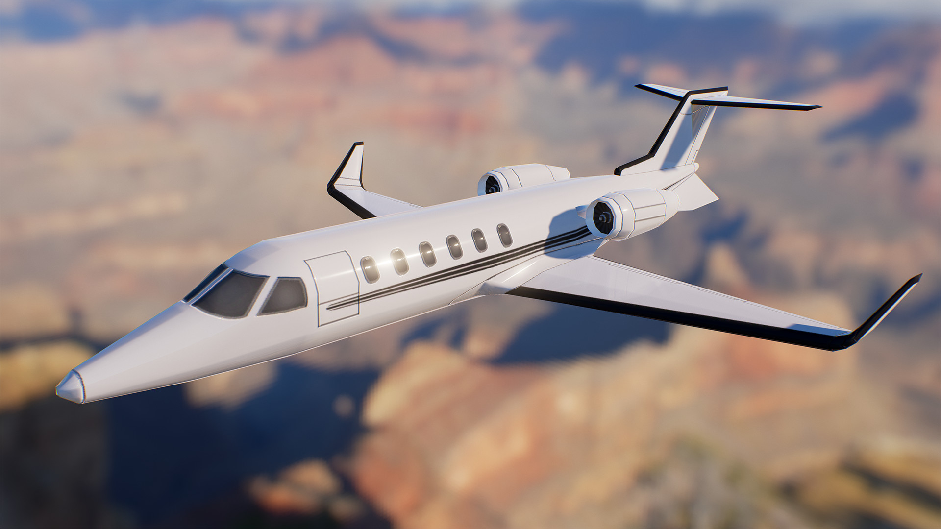 ArtStation - Lear Jet
