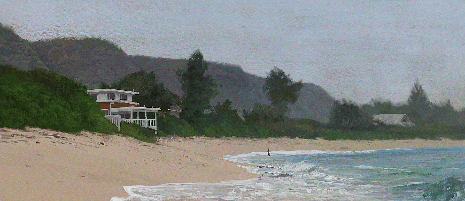 ArtStation - Landscape-45 (Oahu Hawaii Beach)