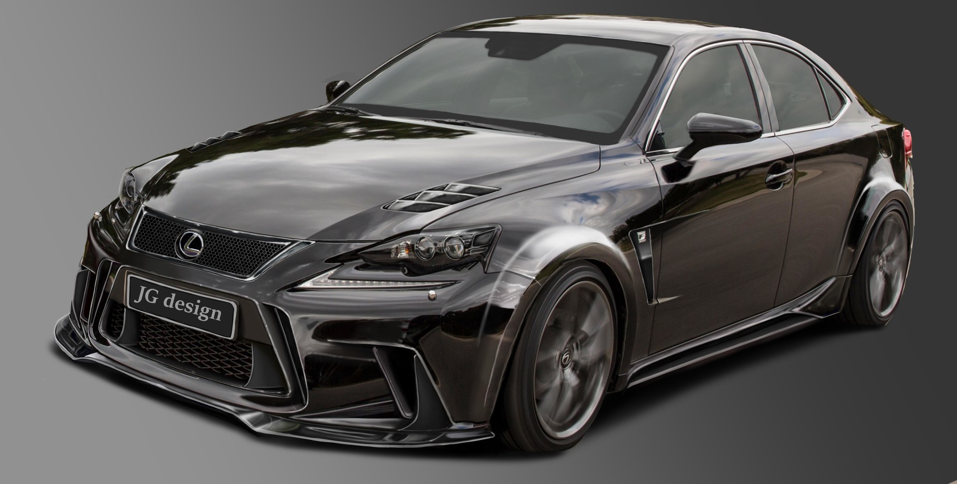 ArtStation - redesign of a lexus