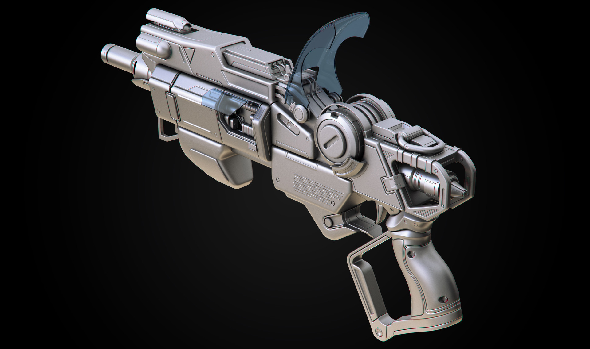 ArtStation - Sci-Fi pistol
