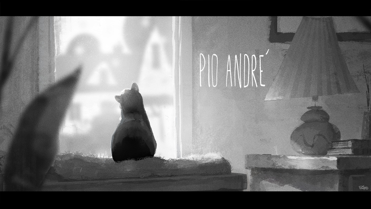 ArtStation - My cat, Pio André.