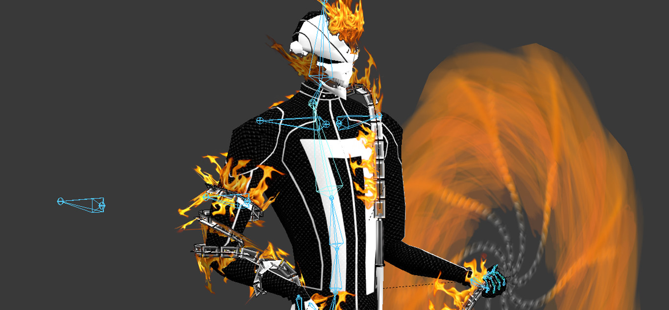 Luciano Soares - Ghost Rider - Robbie Reyes