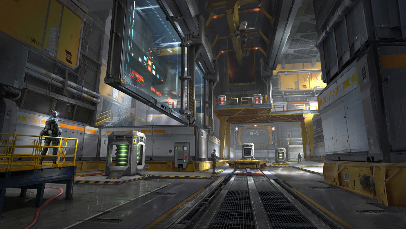 Titanfall Concept Art Interior