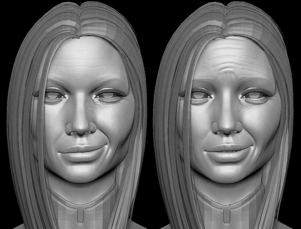 Boyd Lake - Megan Facial Expression Sheet